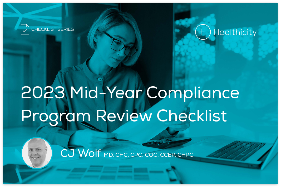 2023 Mid-Year Compliance Program Review Checklist [Checklist]